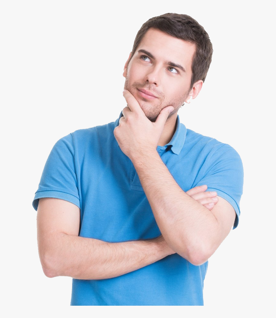 Thinking Man Png Picture - Stock Photo Of Man Thinking , Free ...