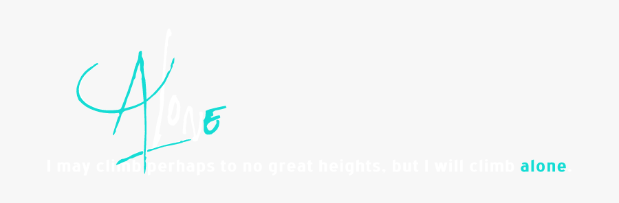 Alone Quotes Free Download Png - Calligraphy , Free Transparent Clipart ...