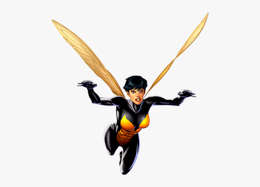 Wasp Clipart Marvel - Evangeline Lilly Wasp Fan Art , Free Transparent ...