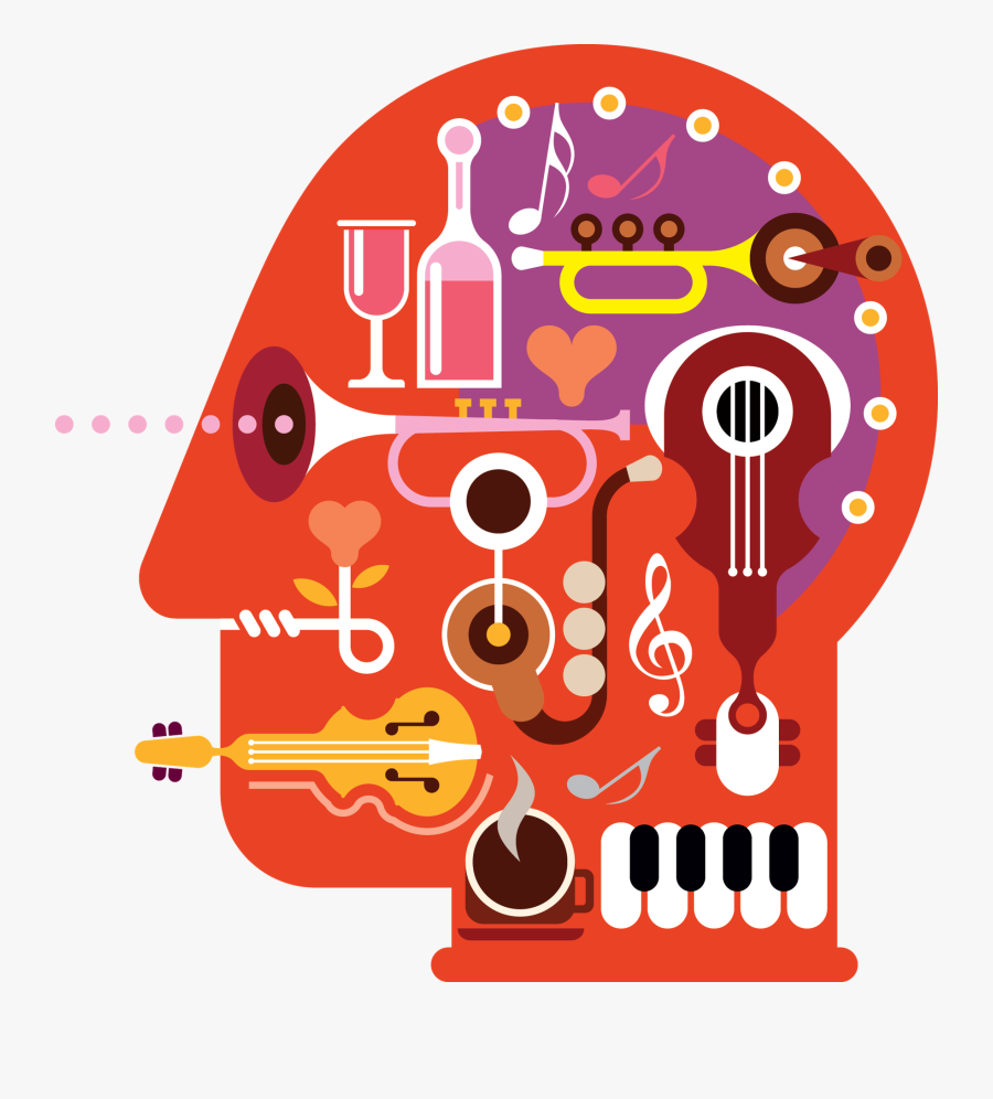 Musical Brain Png , Free Transparent Clipart - ClipartKey