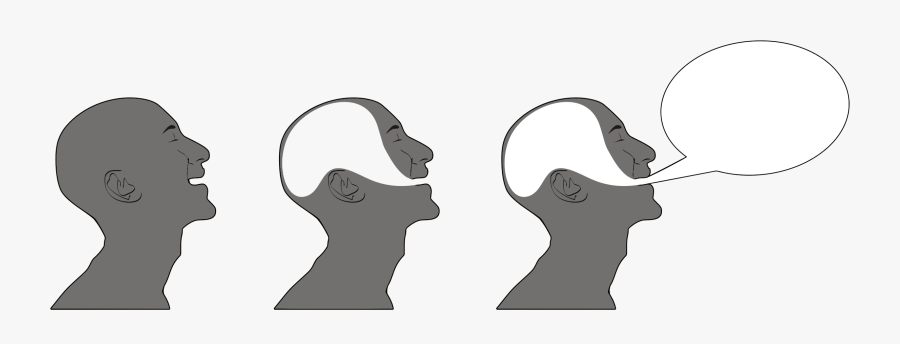 Practicing Pronunciation , Free Transparent Clipart - ClipartKey