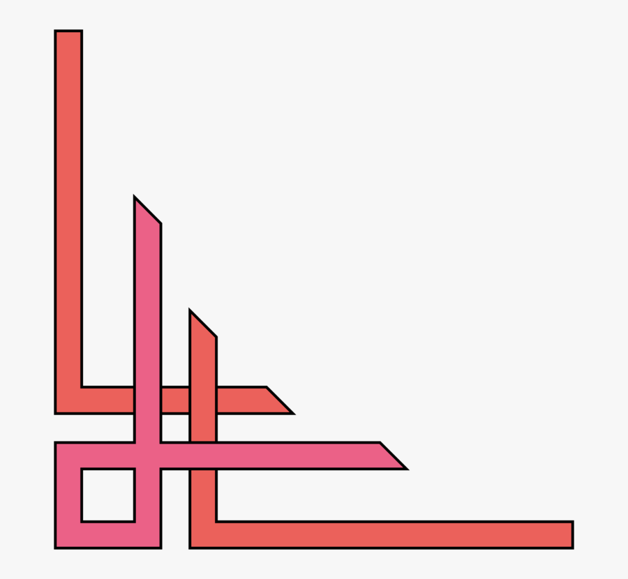 Simple Corner Border Design , Free Transparent Clipart - ClipartKey
