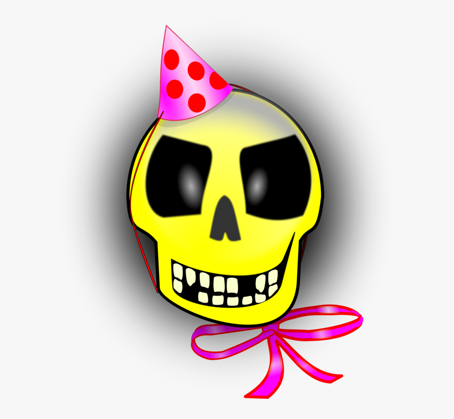 Skull,smiley,yellow - Skull , Free Transparent Clipart - ClipartKey