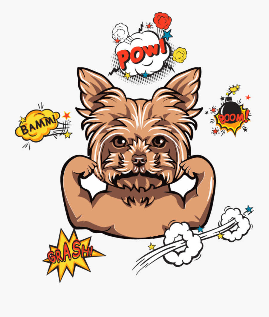 Transparent Yorkie Png - Yorkshire Terrier Muscle , Free Transparent ...