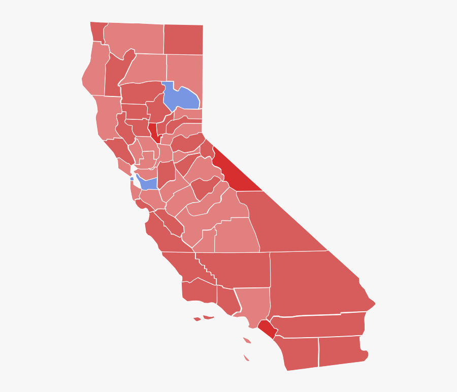 California Election Results 2018 , Free Transparent Clipart - ClipartKey