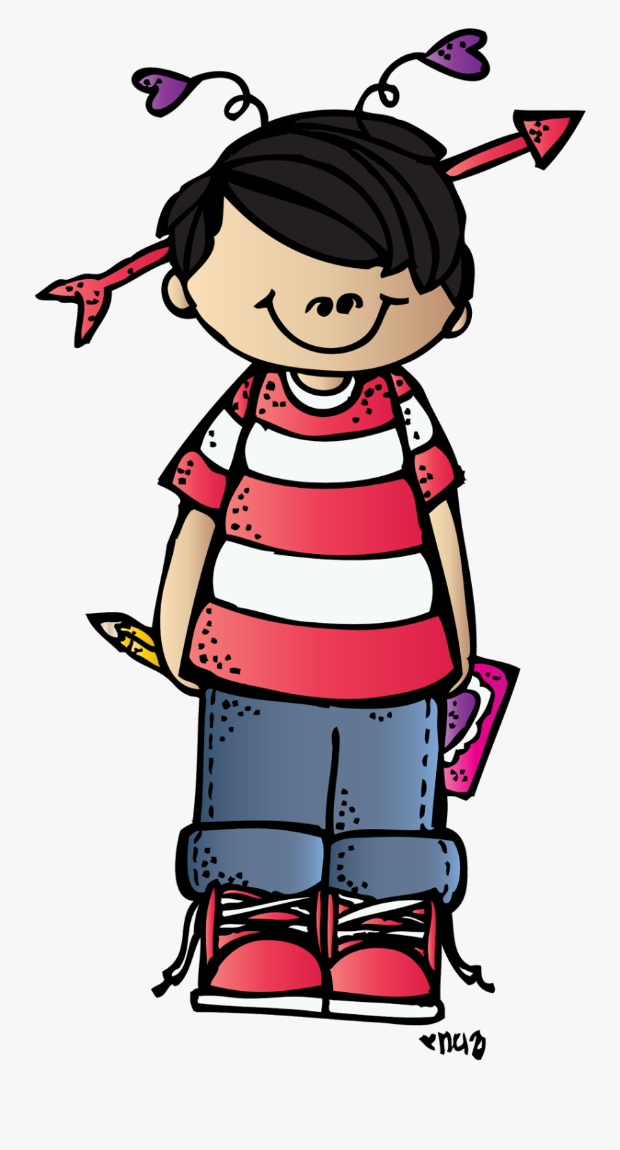 Valentines Busy Bee Clipart - Valentines Day Clip Art Melonheadz , Free ...