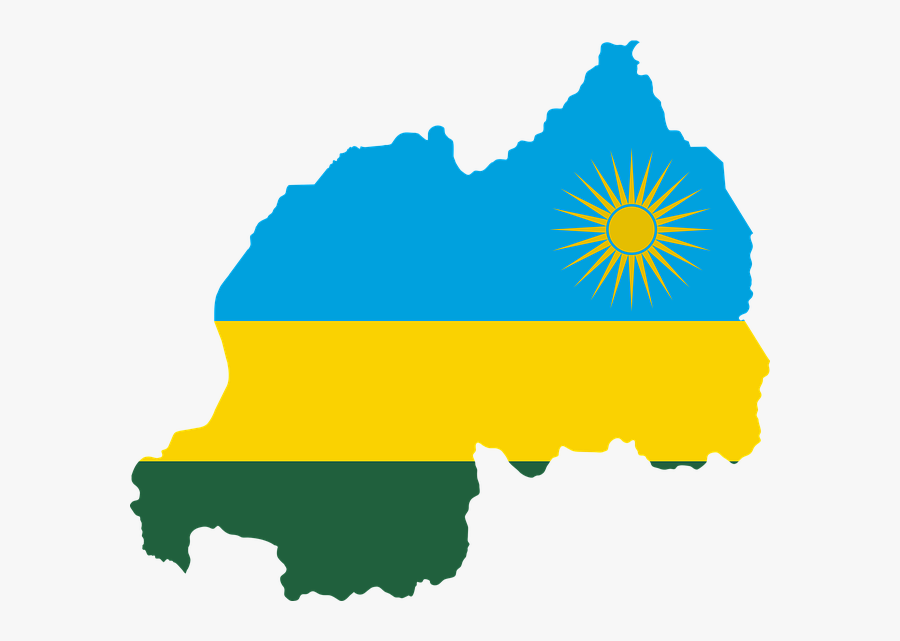 Rwanda Flag Map , Free Transparent Clipart - ClipartKey