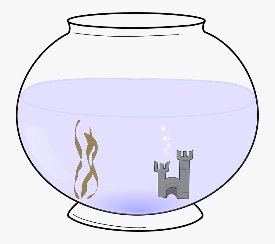 Transparent Fishbowl Png - Empty Fish Bowl Clipart Free , Free ...