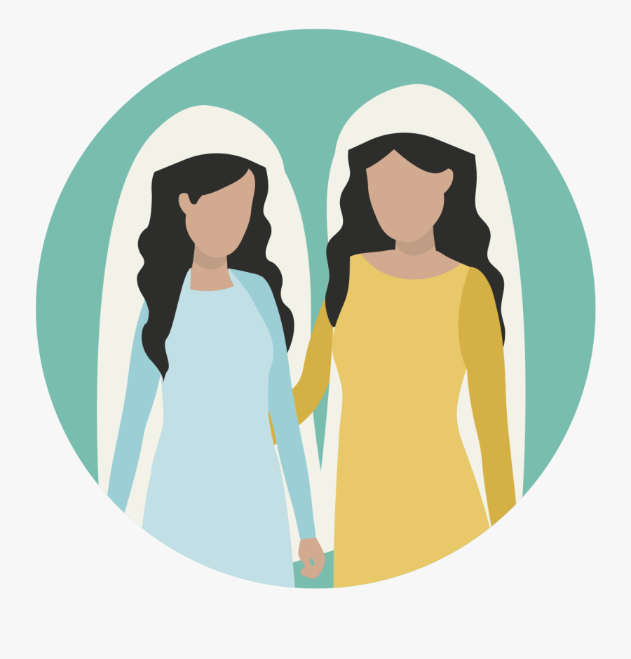 Martha And Mary Clip Art , Free Transparent Clipart - ClipartKey