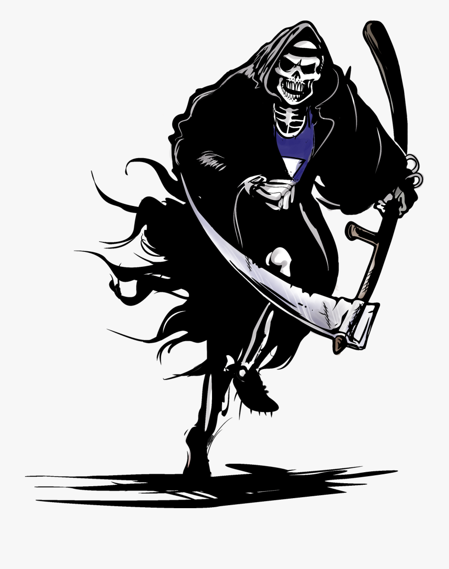 The Running Reaper - Reaper Running , Free Transparent Clipart - ClipartKey
