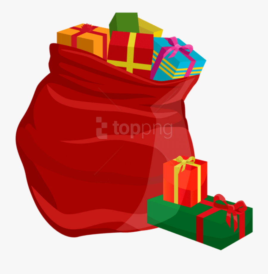 Santa Bag Png - Santa's Bag Transparent Background , Free Transparent ...