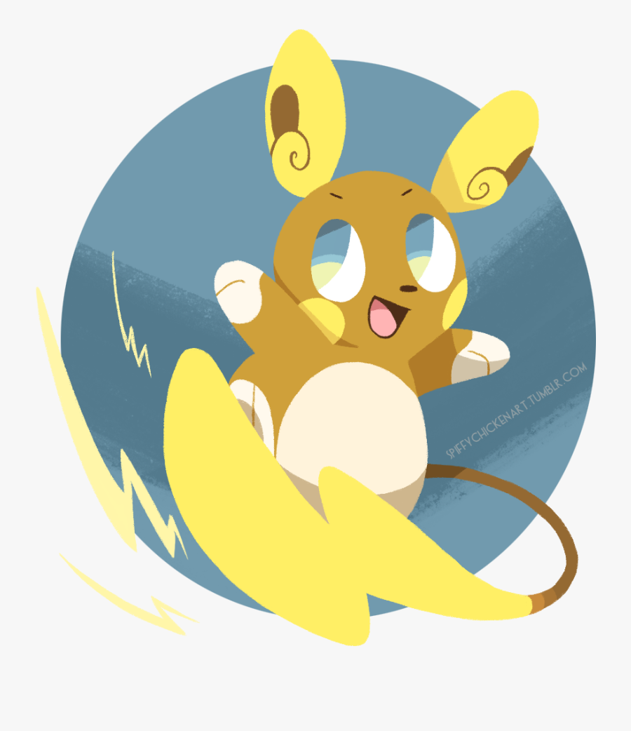 Alolan Raichu Is So Cute With Its Surfing And Its Tan - Alolan Raichu ...