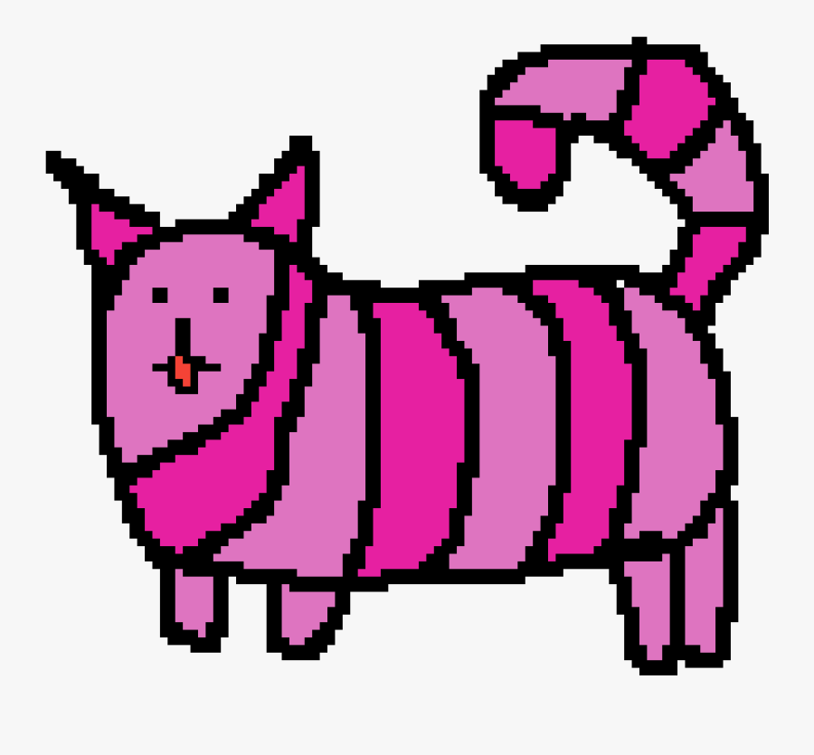 Fat Cheshire Cat - Cartoon , Free Transparent Clipart - ClipartKey