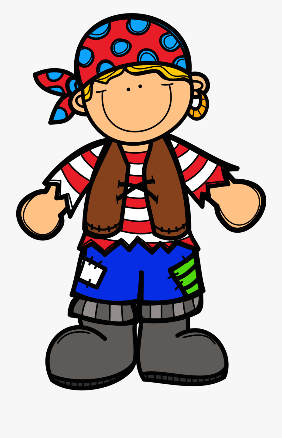 Vintage Clipart Of Did You Know There Is - Ar Bossy R Pirate , Free ...