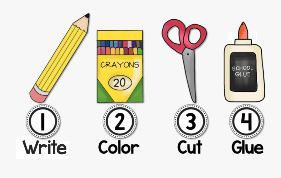 Visual Direction Cues For Your Whiteboard - Glue Classroom Clipart ...