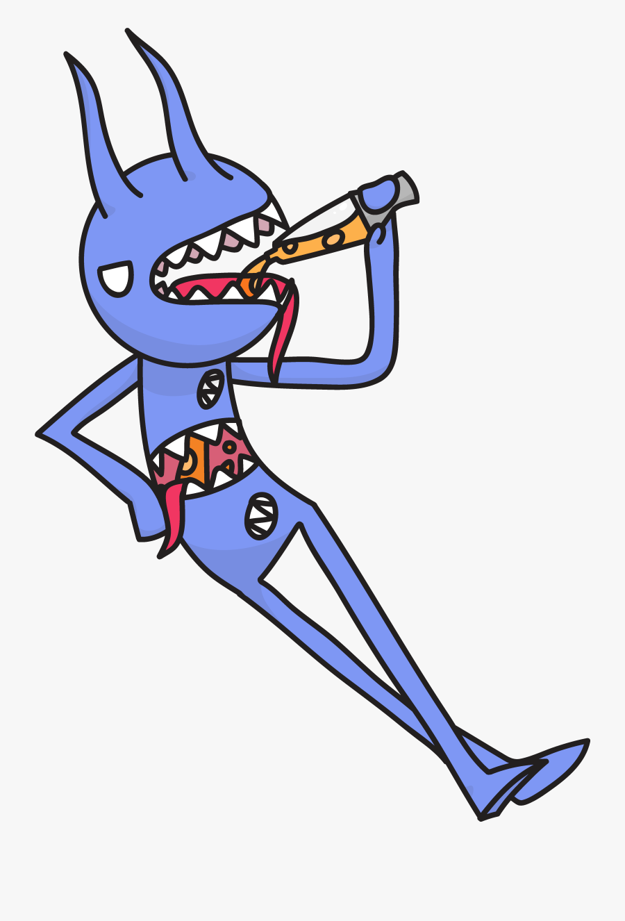 Chuggin" - Cartoon , Free Transparent Clipart - ClipartKey