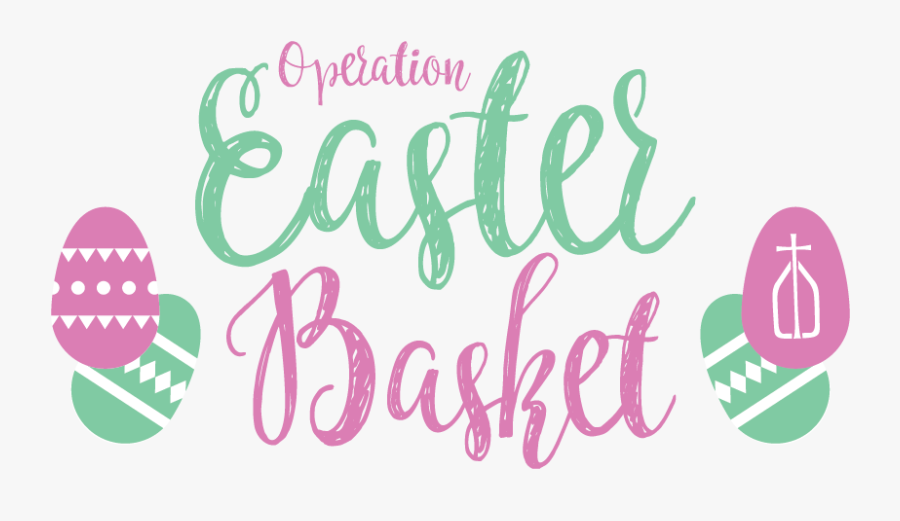 Easter Basket Donations - Calligraphy , Free Transparent Clipart ...