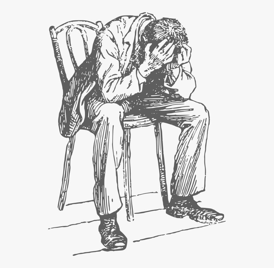 Desperate Man - Despair Png , Free Transparent Clipart - ClipartKey