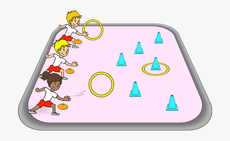 Pe Ideas For Kindergarten Hoop And Cone , Free Transparent Clipart ...