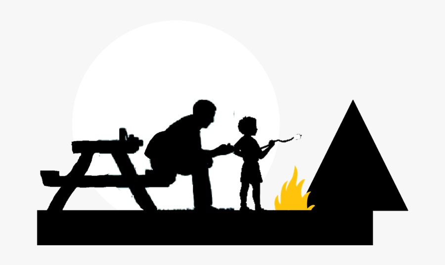Father And Son Camping Png , Free Transparent Clipart - ClipartKey