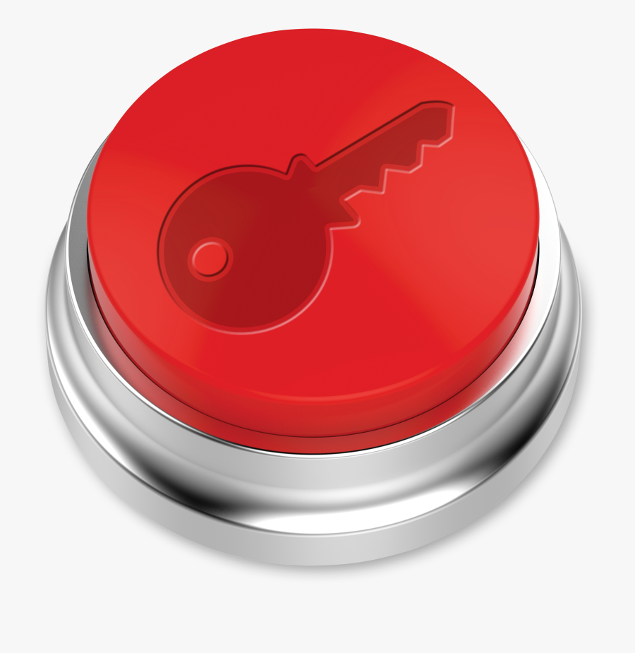 Red Button Clipart , Png Download - Transparent Background Button ...