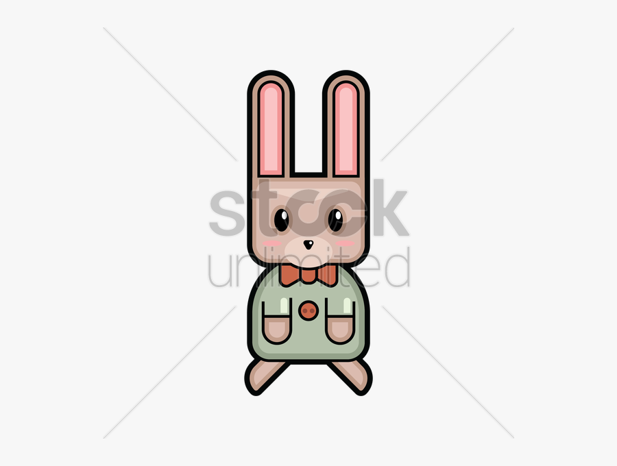 Bunnies Clipart Bow Tie - Rabbit , Free Transparent Clipart - ClipartKey