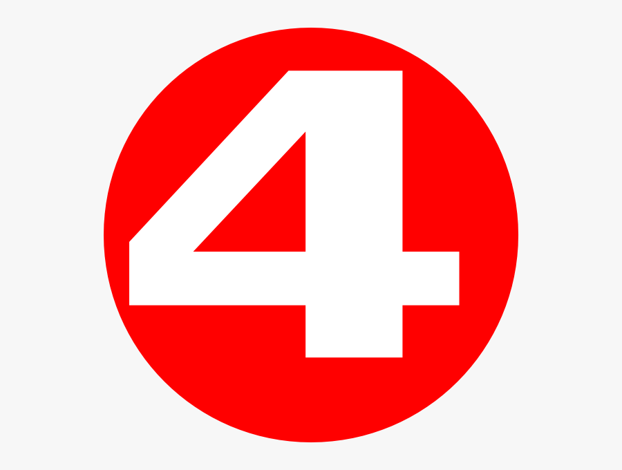 Circle Clipart Icon Vector - 4 In Red Circle , Free Transparent Clipart ...