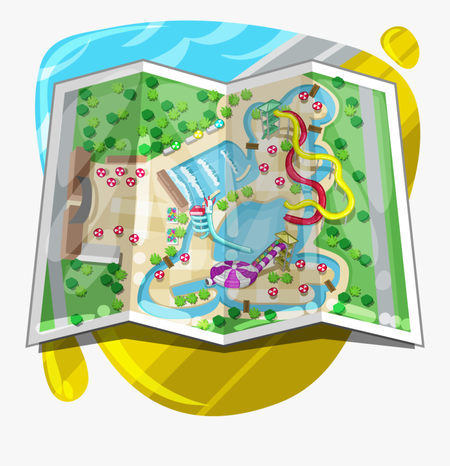 Water Park Map Clipart , Free Transparent Clipart - ClipartKey
