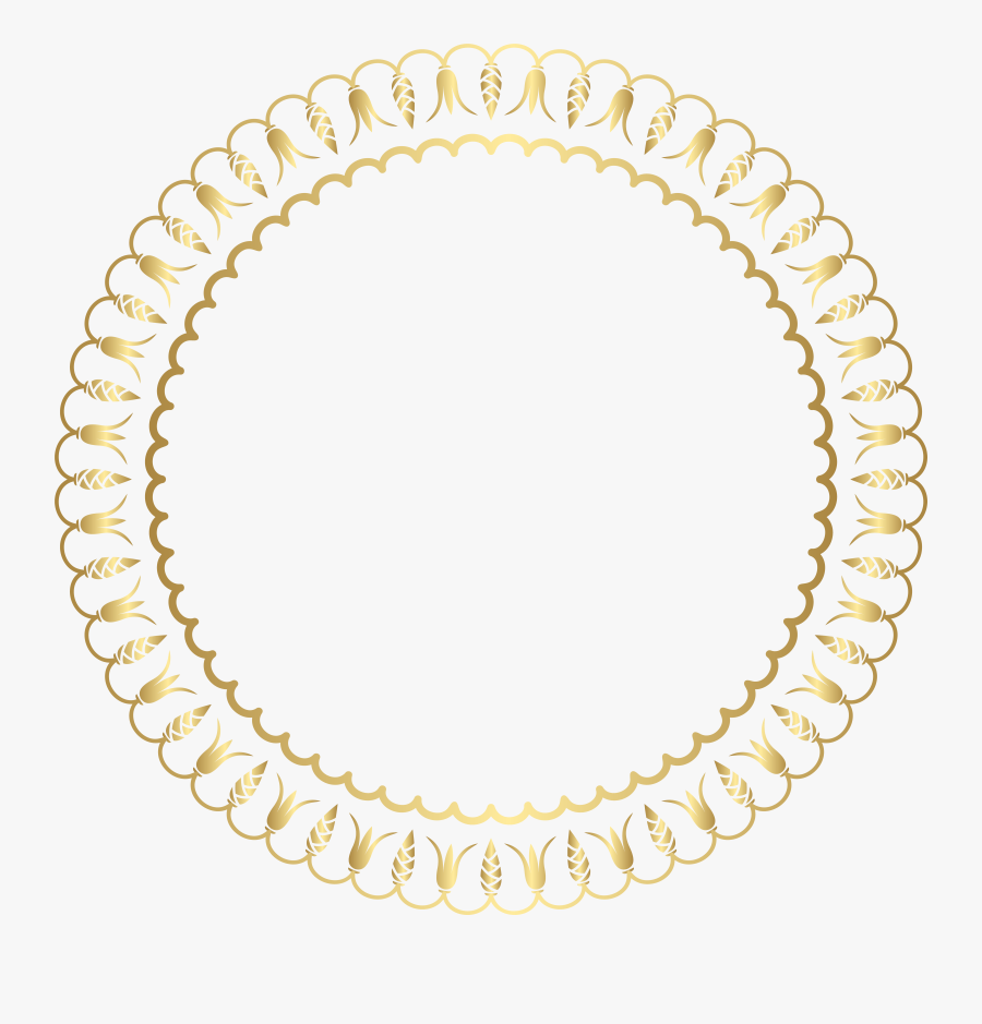 Decorative Round Border Frame Png Clip Art Gallery , Free Transparent ...
