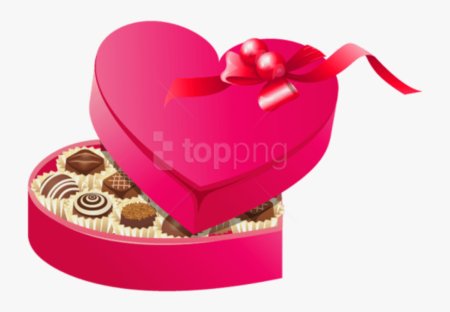 Valentines Day Chocolate Png , Free Transparent Clipart - ClipartKey