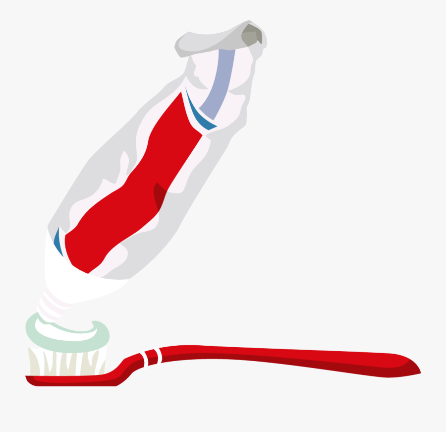 Toothbrush Toothpaste Clip Art - Toothbrush Vector Png , Free ...