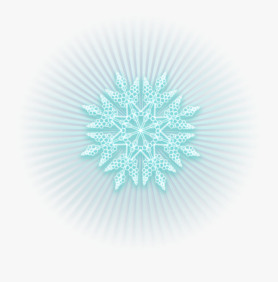 Ice Blue Shining Snowflake Png Clipart Picture - Tv Evil , Free ...