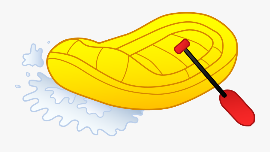 Clip Art River Rafting Illustration Free - Transparent Raft Clipart ...