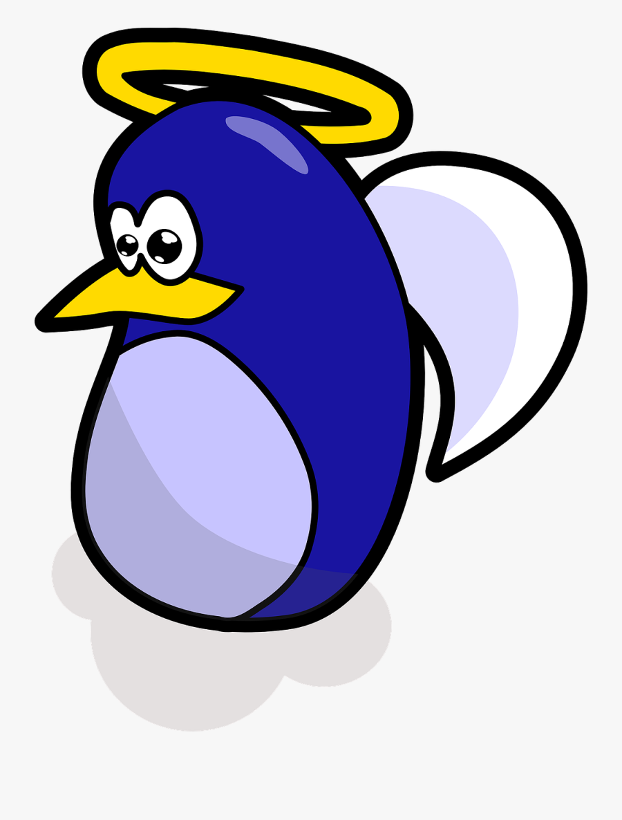 Free Vector Angel Penguin Clip Art - Penguin Clip Art , Free ...