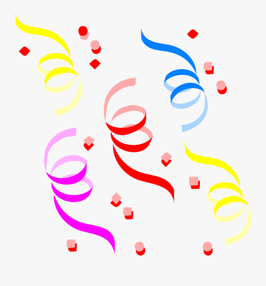 Confetes E Serpentinas Png , Free Transparent Clipart - ClipartKey