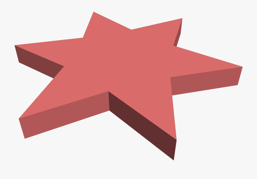 Stars Transparent Png -3d Star, Star, Transparent, - Cross , Free ...