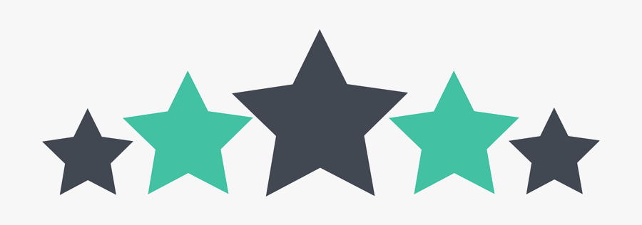 Blue Stars In A Line , Free Transparent Clipart - ClipartKey