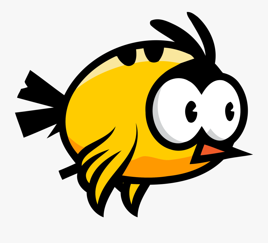 Clip Art Flying Bird Cartoons - Flappy Bird Images Png , Free ...