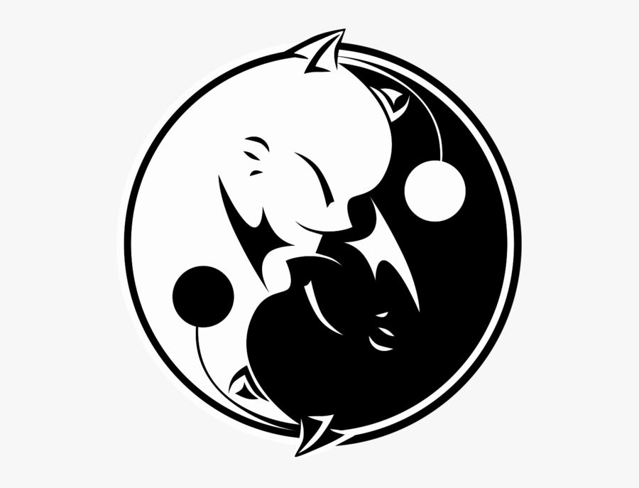 Yin Yang Mog - Mog Yin Yang , Free Transparent Clipart - ClipartKey