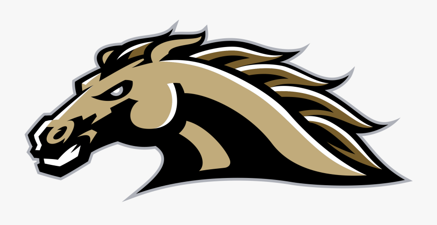Mustang Clipart Bronco - Western Michigan University Broncos Logo ...