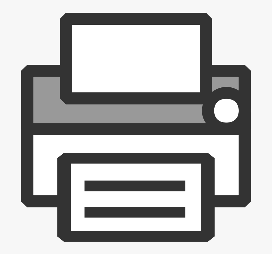 Printer Clipart Animasi - Transparent Background Printer Clip Art ...