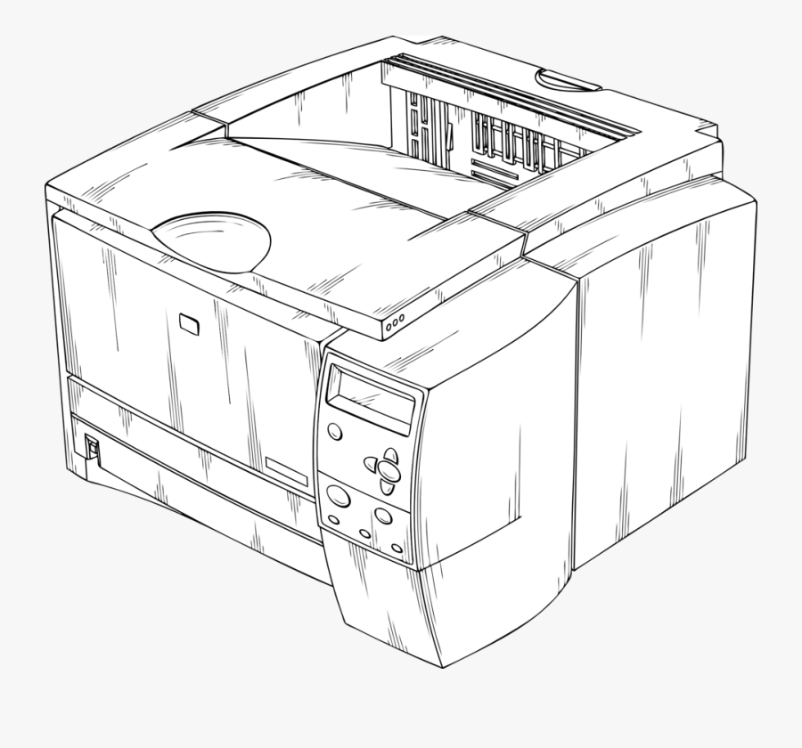 Draw A Laser Printer , Free Transparent Clipart - ClipartKey