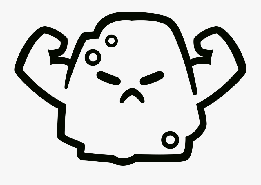 Rock - Scissor Rock Paper Cartoon , Free Transparent Clipart - ClipartKey