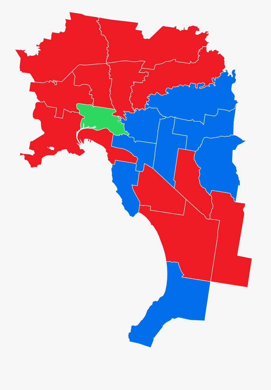 Victorian Electoral Map Federal 2016 , Free Transparent Clipart ...