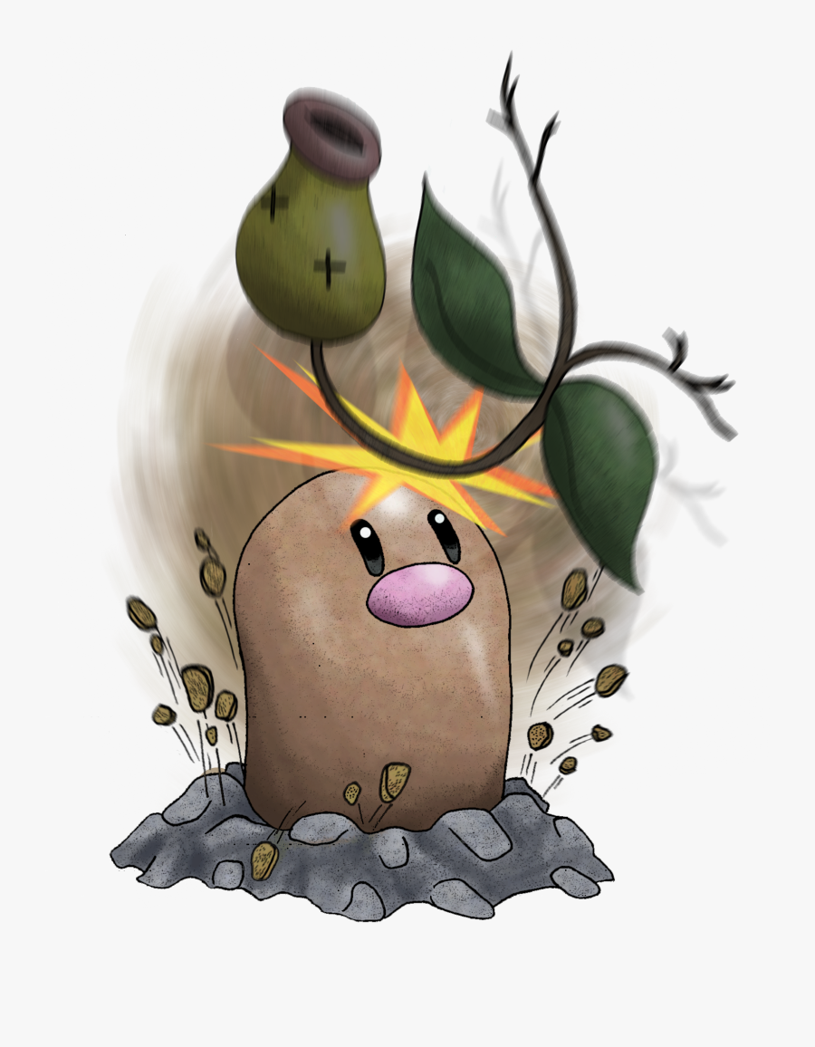Diglett Used Dig By Macuarrorro - Cartoon , Free Transparent Clipart ...