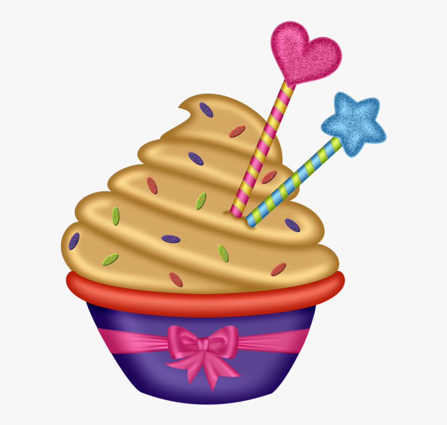 Cupcakes Clipart Cakesclip - Cupcake Happy Birthday Clipart , Free ...