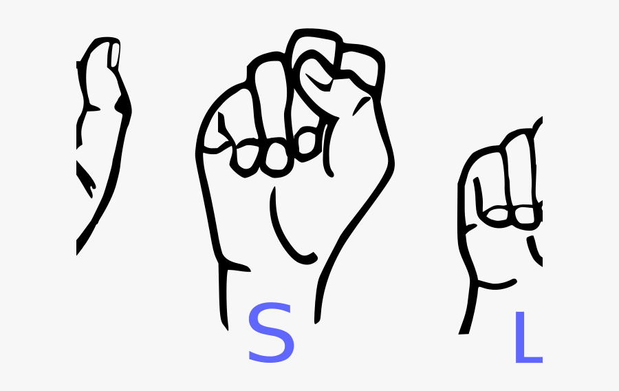 Language Clipart Cute - Sign Language Cartoon , Free Transparent ...