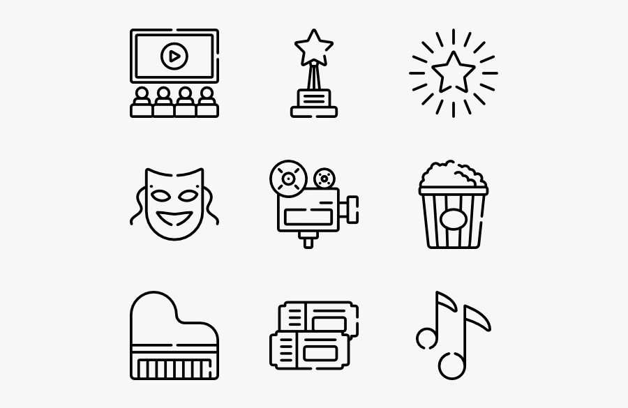 Entertainment - Drama Icons Png , Free Transparent Clipart - ClipartKey