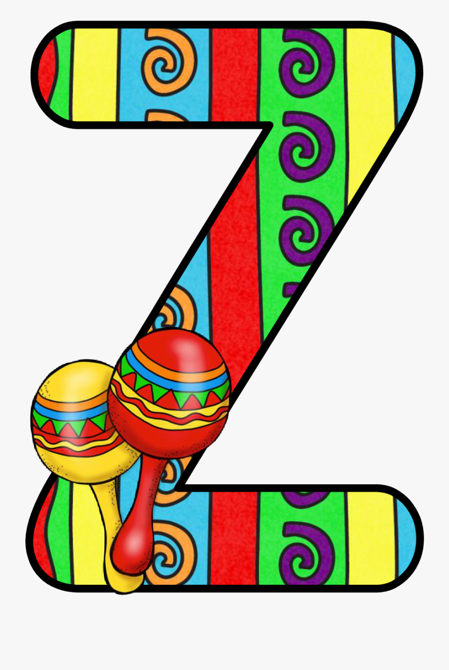 Fiesta Letters , Free Transparent Clipart - ClipartKey