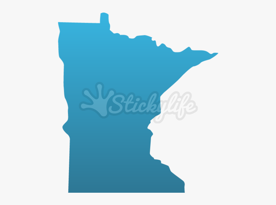 Mn State Decals - State Of Minnesota Shape , Free Transparent Clipart ...